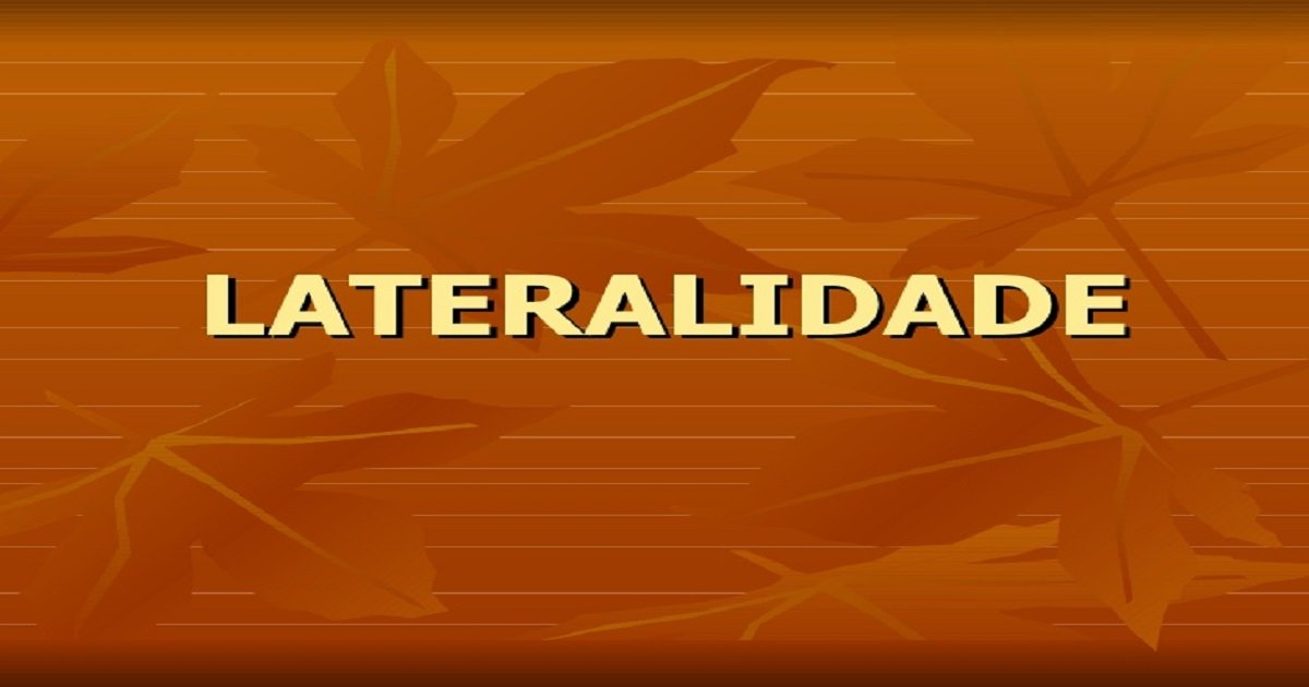 Lateralidade - SÓ ESCOLA