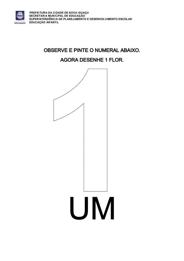 Apostila de Atividades Educação infantil 3 anos - SÓ ESCOLA